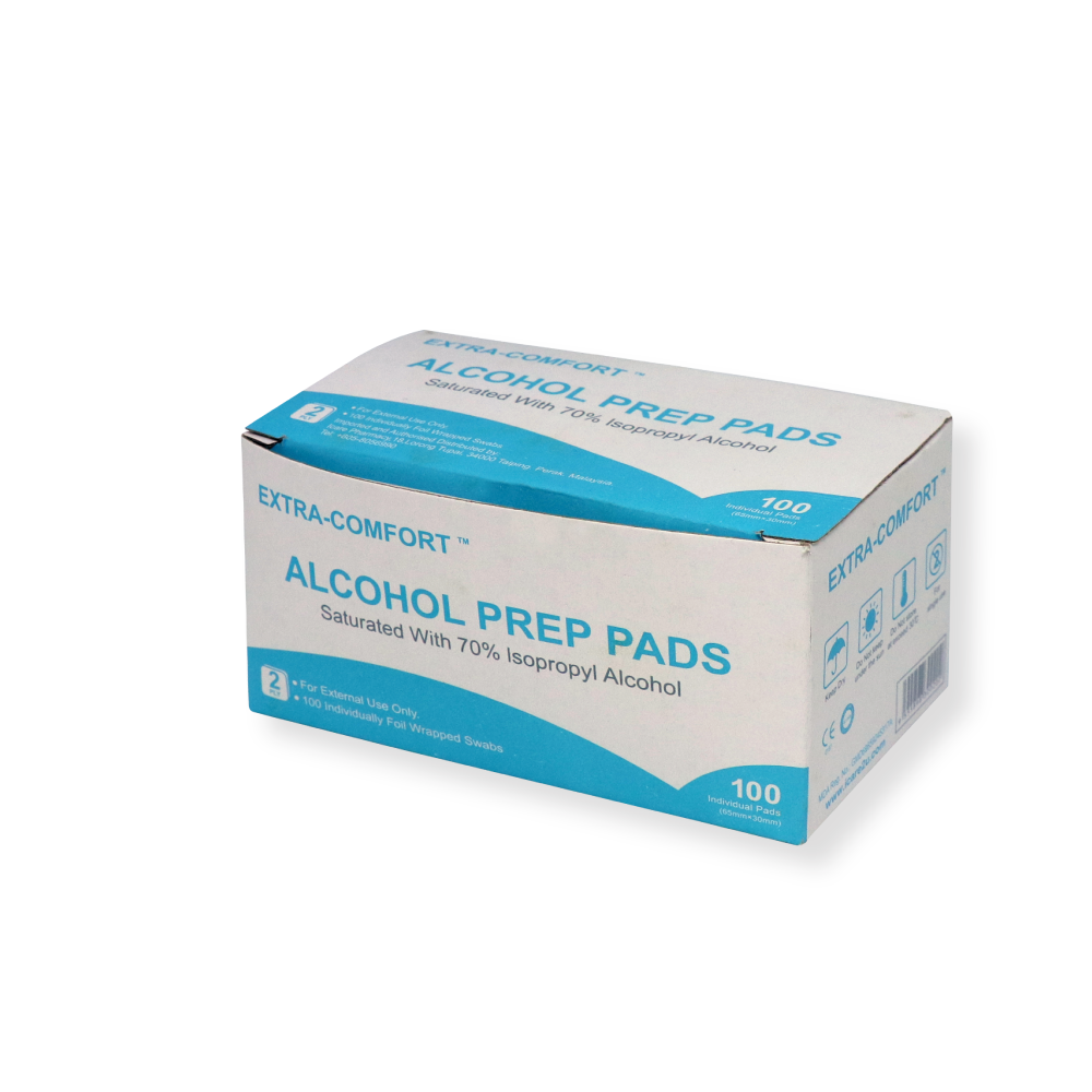 Alcohol Prep Pads - Extra Comfort